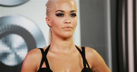 Rita Ora Turns On The Sex Appeal In A Super Seductive Black Halter Neck