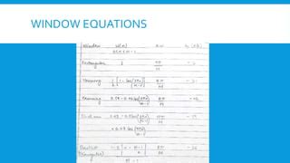 Windowing Techniques Of Fir Filter Design PPTX Digital Audio Computer Software And