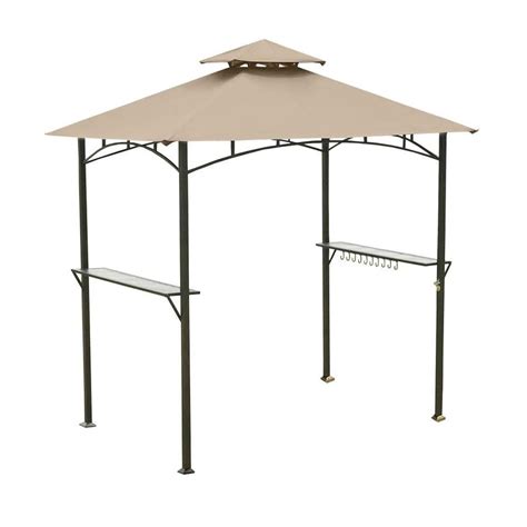 Garden Winds Replacement Canopy For L Gg001pst F Grill Gazebo Rip Lock