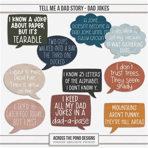 Tell Me A Dad Story Dad Jokes Digital Art