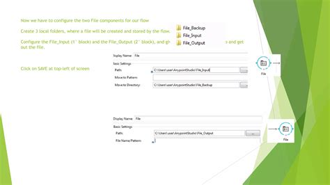 Input And Output Flow Using File And Logger Component Pptx Operating Systems Computer