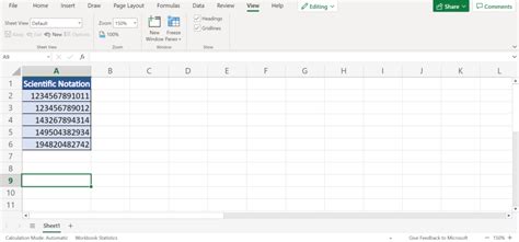How To Convert Scientific Notation To Number Or Text In Excel