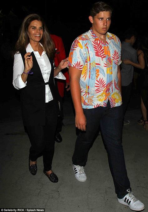 Maria Shriver Is Joined By Son Christopher Schwarzenegger And Her Two Daughters At Beyoncé