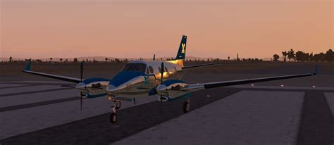 Flightsimulatorme Beechcraft King Air C90 Xpe Livery Metalness 10