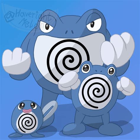 Poliwag Poliwhirl And Poliwrath By Haverightmelon On Deviantart