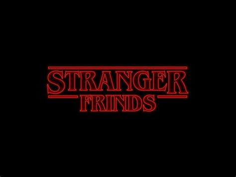Stranger Things Font OTF Etsy