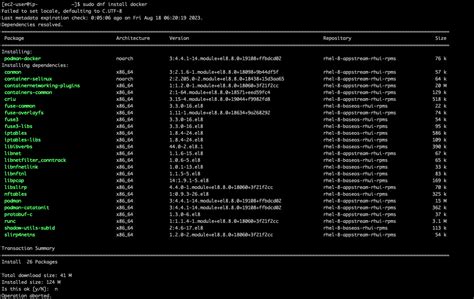 Rhelred Hat Enterprise Linux에서 Docker 설치하기 Feat Docker Swarm