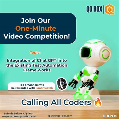 Qo Box On Linkedin 🌟 Attention All Coders 🌟 Do You Have Innovative Ideas On Integrating