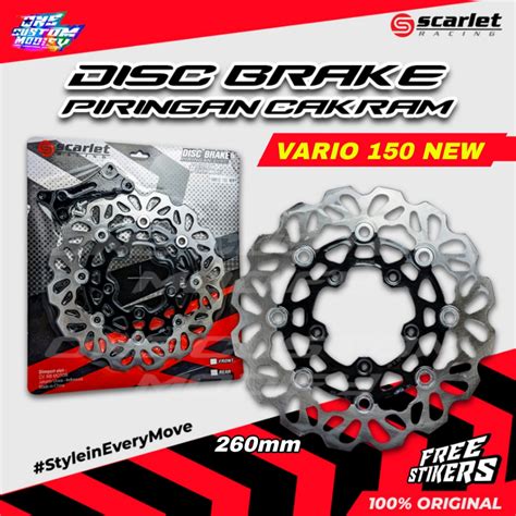 Disc Vario New Disc Brake Front Scarlet Racing Semi Floating Uk 260mm