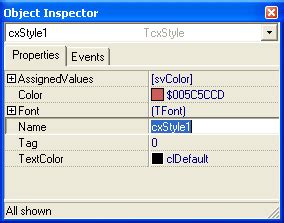 Style Repository VCL DevExpress Documentation