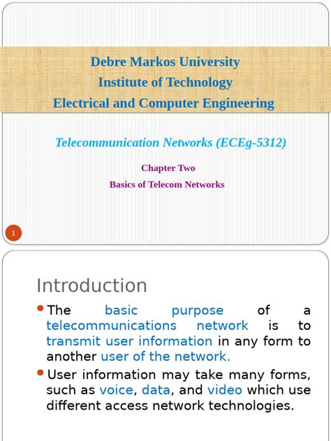 Basics Of Telecom Networks Pdf Computer Network Network Protocols