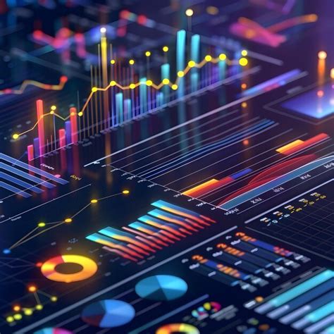 Premium Photo Comprehensive Data Analytics Visuals Bar Graphs Pie