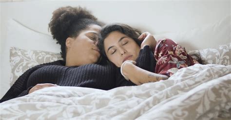 Two Women Sleeping On Bed Together Free Stock Video Footage Royalty