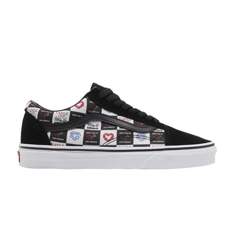 Vans Old Skool Love Letters Black Editorialist