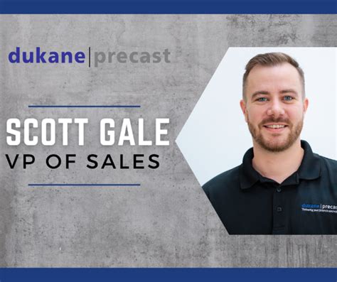 Meet Scott Gale Dukane Precasts Vp Of Sales