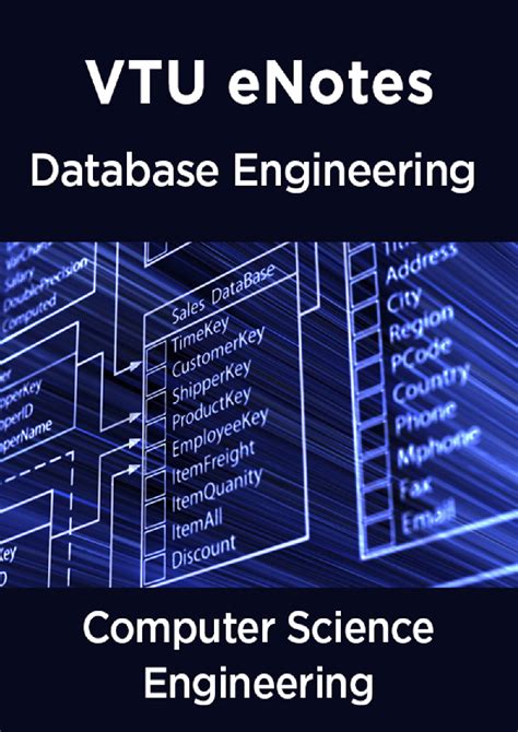 Download Vtu Enotes On Database Engineering For Computer Science Engineering By Panel Of Experts
