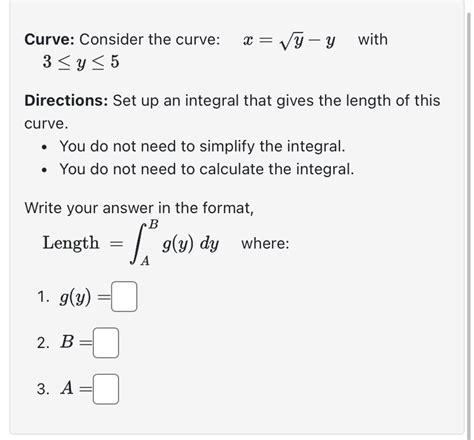 Solved Curve Consider The Curve Xy2 Y