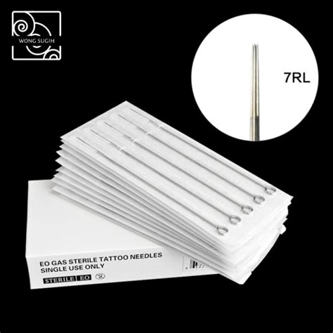 Jual Jarum Tato Rl7 7rl Koil Hand Poke Needle Tattoo Round Liner