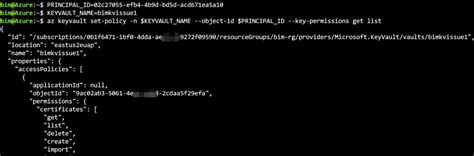Az Keyvault Set Policy Passing A Variable To Object Id Fails · Issue 11950 · Azureazure
