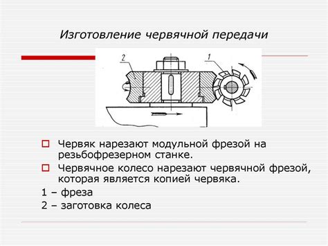 Червячная передача - презентация онлайн