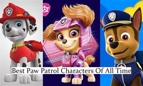 Paw Patrol Characters Names And Pictures Big Discounts