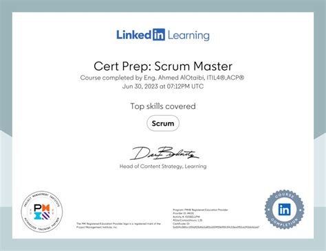 Eng Ahmed Alotaibi Itil4®acp® On Linkedin Certificate Of Completion