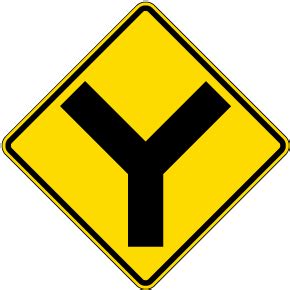 MUTCD Compliant Intersection Warning Signs Fast Shipping