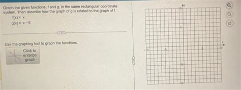 solved graph the glven functions f and g in the same