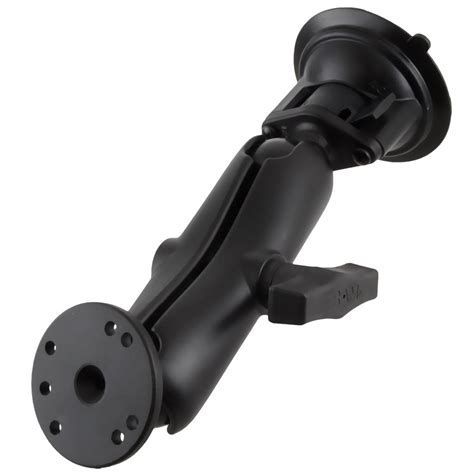 Ram® Twist Lock™ Suction Cup Mount With Round Plate Adapter Medium