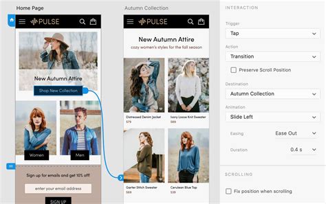 Turning A Design Into A Clickable Prototype Free Adobe Xd Tutorial