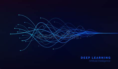 Complex Network Nodes Structure Plexus Data Connection Dots And Lines Background Stock Vector