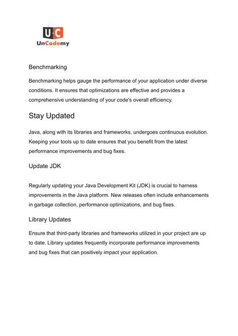 Ppt Java Performance Optimization Tips And Tricks Powerpoint Presentation Id12749998