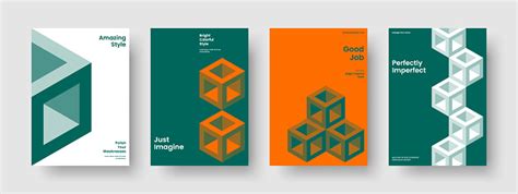 추상 책 표지 레이아웃 고립된 비즈니스 프레젠테이션 템플릿입니다 기하학적 브로셔 디자인 전단 배경 기치 포스터 보고서 브랜드