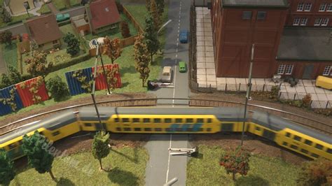 N Scale Fleischmann Model Railway Layout From Holland
