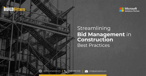 Streamlining Bid Management In Construction Best Practices Buildfitters