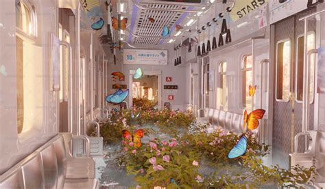 地铁花海练习 Blender布的