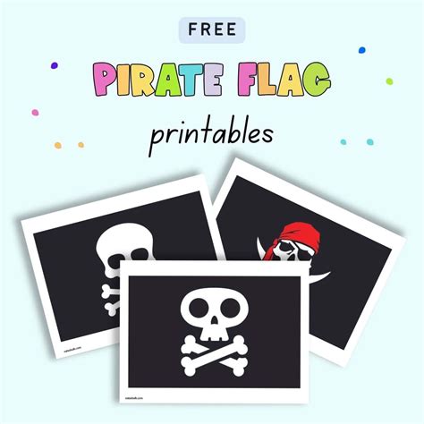Printable Pirate Flag