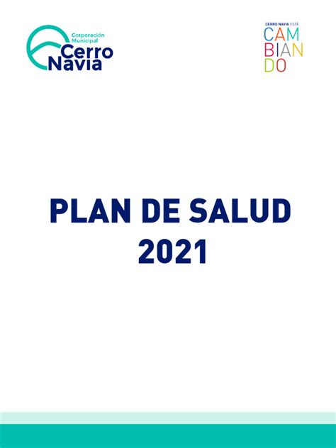 Plan De Salud 2021 Pdf Farmacia Psiquiatría