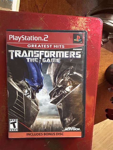 Transformers The Game Ps2 Playstation 2 Complete With Manual And Bonus