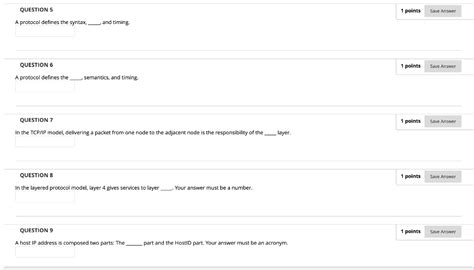 Solved A Protocol Defines The Syntax And Timing Question 6