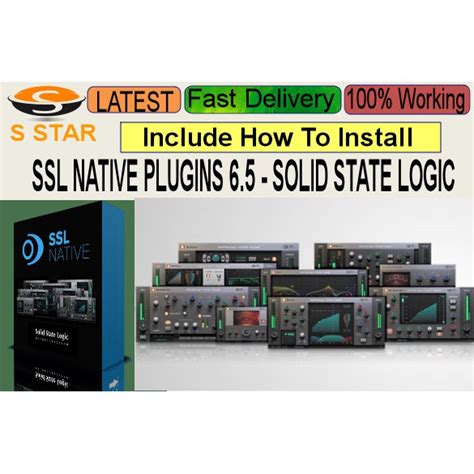 Ssl Native Plugins 6 5 Solid State Logic Windows Shopee Malaysia