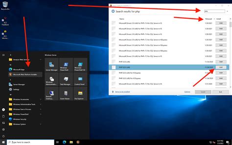 Cách cài đặt PHP trong Windows Server 2022 BKNS
