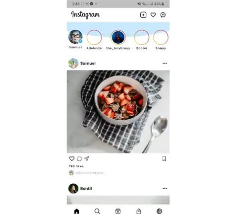 instagram clone using flutter