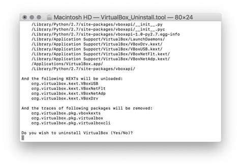 How To Uninstall Virtualbox On Mac