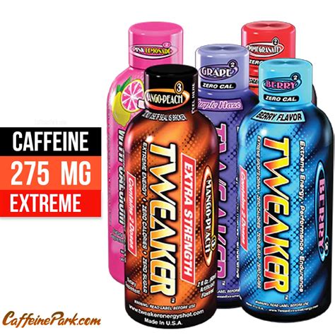 How Much Caffeine Is In A Tweaker Shot