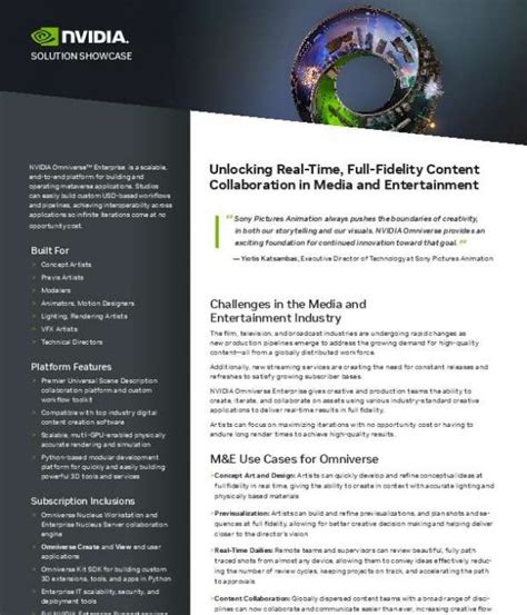 The Omniverse Nucleus Data Smart Computers