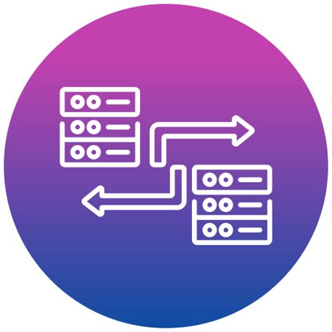 Data Transformation Generic Gradient Fill Icon Freepik
