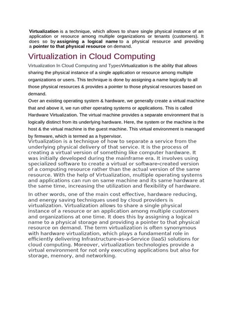 virtualization pdf