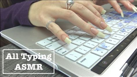 asmr all typing no talking youtube