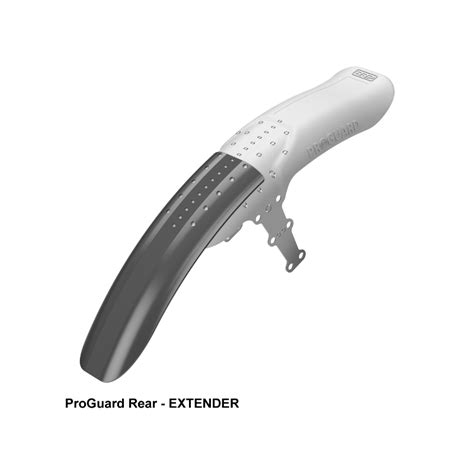 Rrp Proguard Mini Rear Mudguard Extender Matt Black